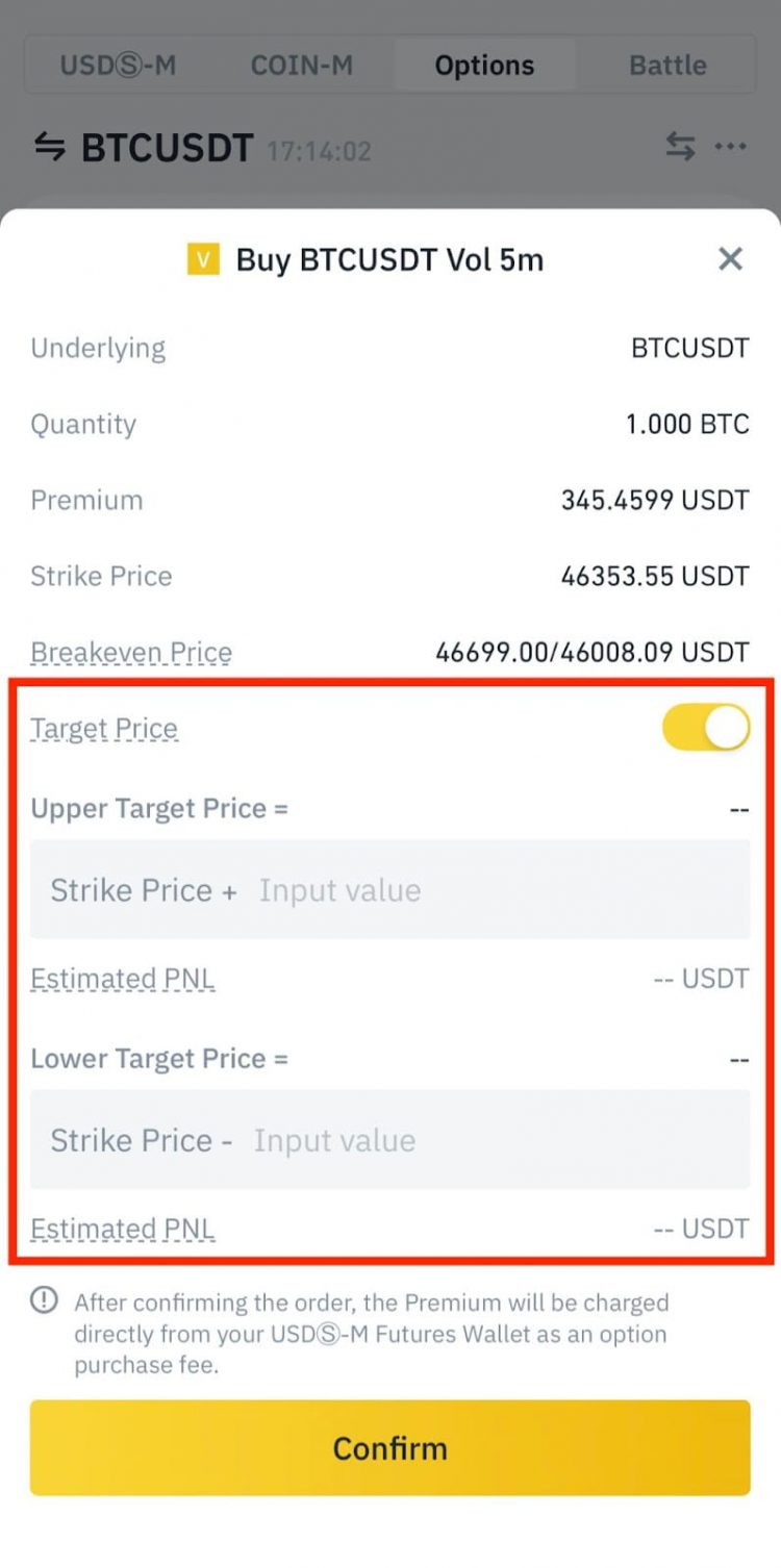What is Vol Option? How to buy Vol Option on Binance