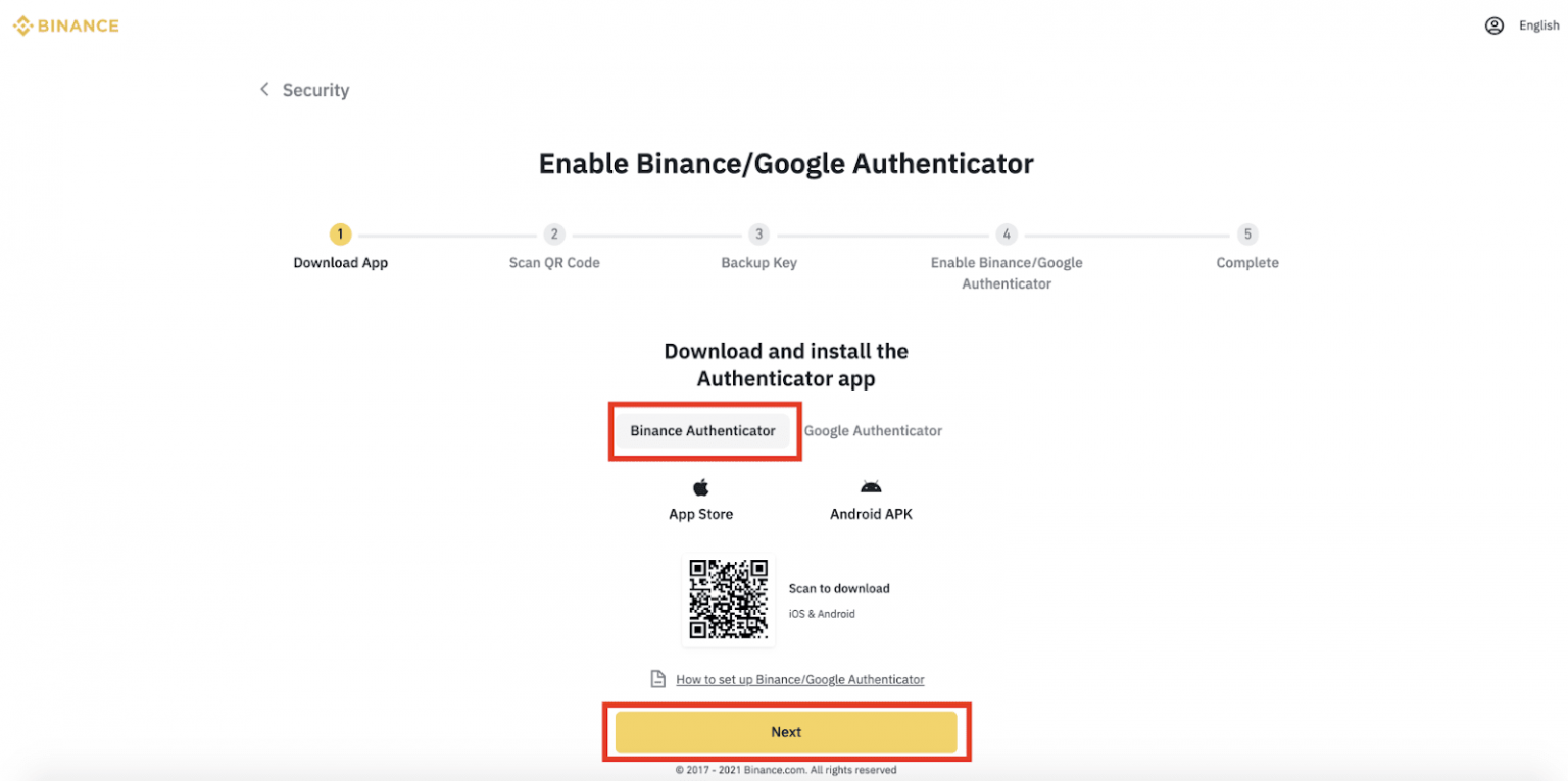 How to install Binance Authenticator Face ID and fingerprint
