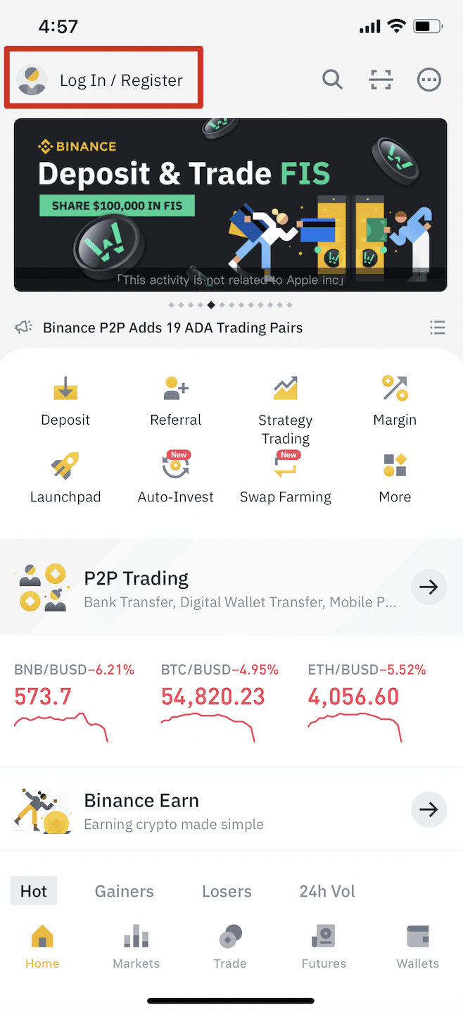 How to reset Binance password on computer and phone?