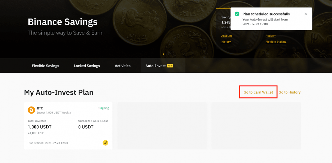 What is auto-invest? 3 easy steps with Auto-Invest
