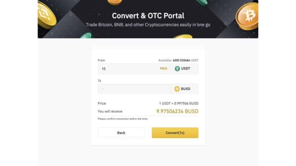 Binance Convert là gì? Hướng dẫn sử dụng Binance Convert
